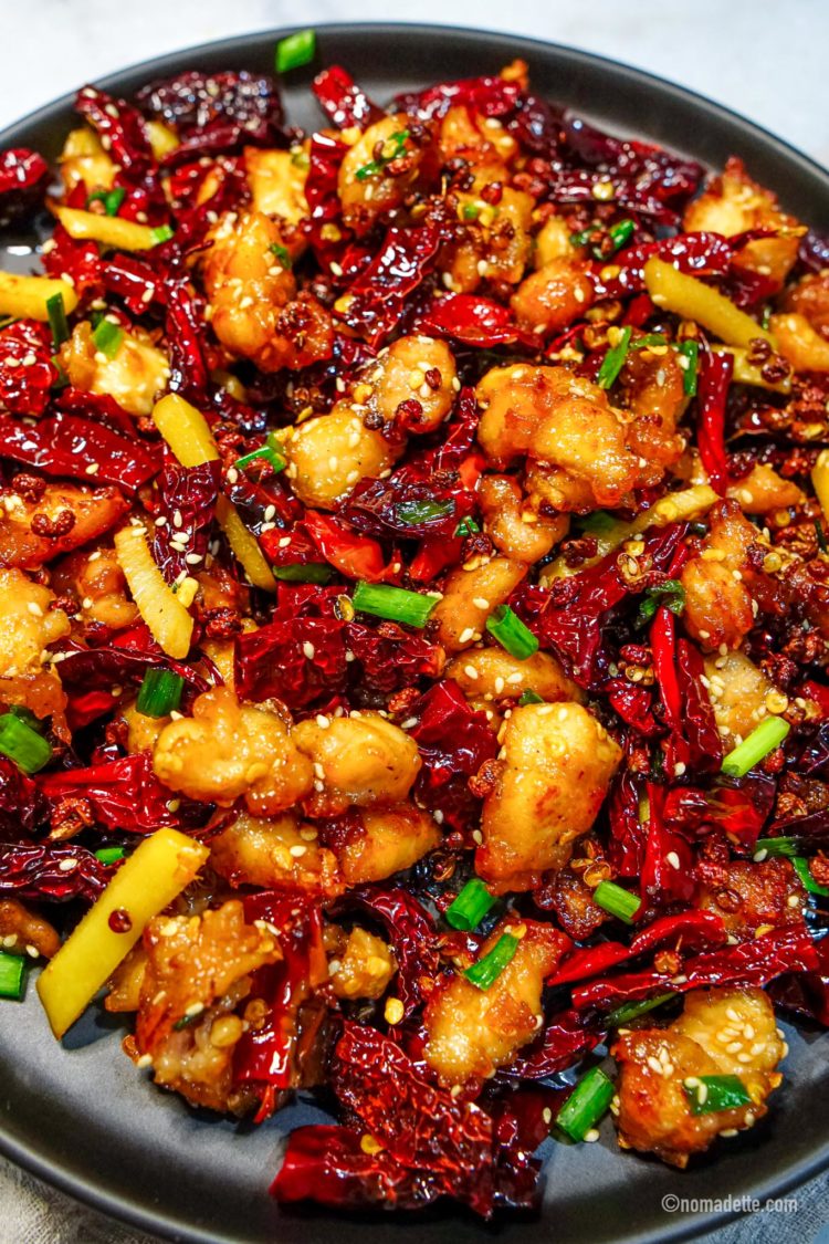 Easy La Zi Ji | Sichuan Mala Fried Chicken - Nomadette
