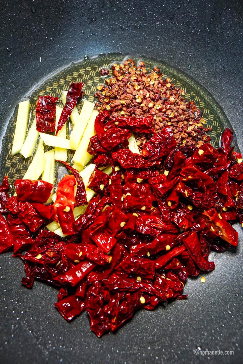 Easy La Zi Ji | Sichuan Mala Fried Chicken - Nomadette