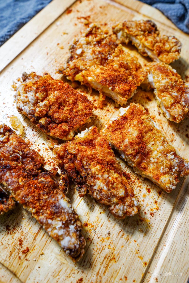 Taiwanese Crispy Chicken Cutlet Recipe - Nomadette