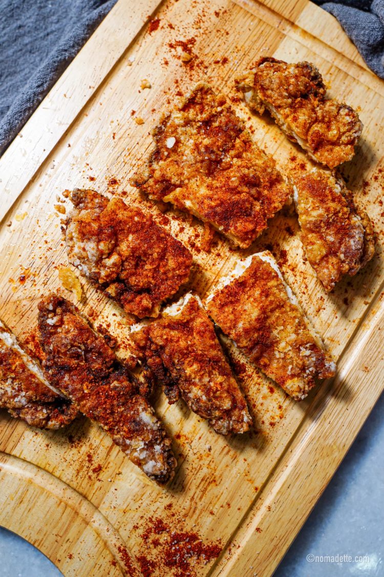 Taiwanese Crispy Chicken Cutlet Recipe - Nomadette