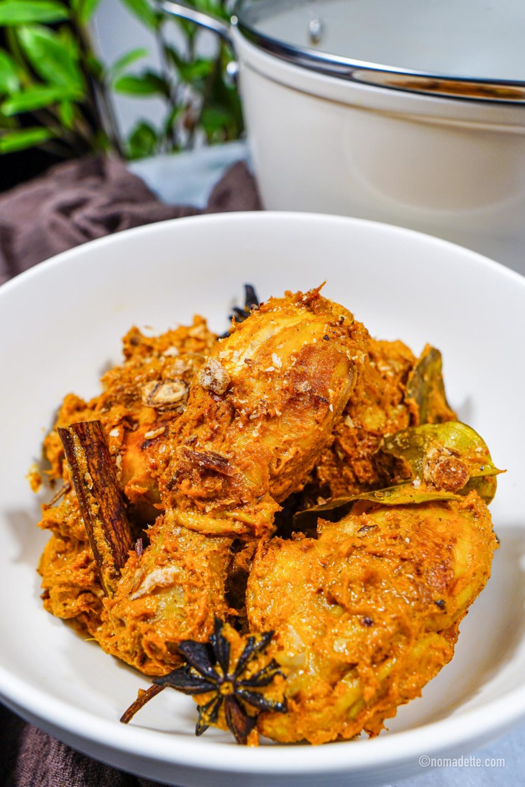 Authentic Chicken Rendang - Nomadette