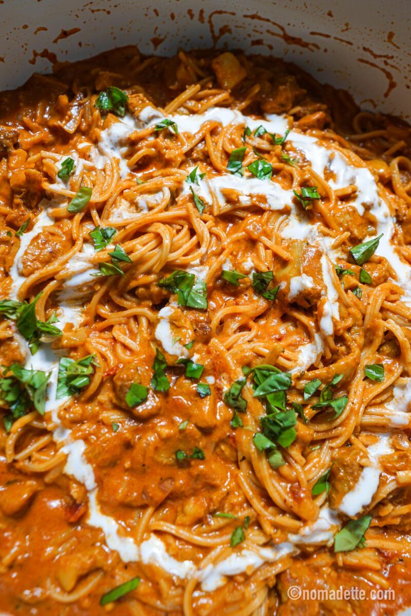 Mee Siam with Gravy - Nomadette