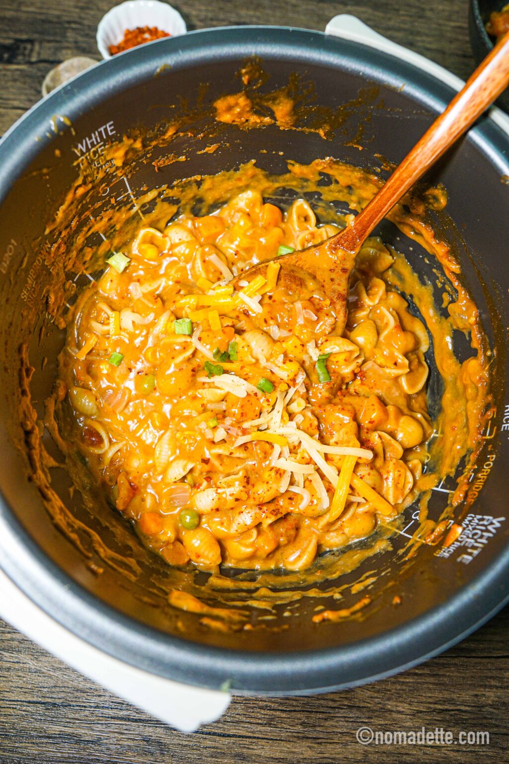Rice Cooker Japanese Curry Pasta - Nomadette