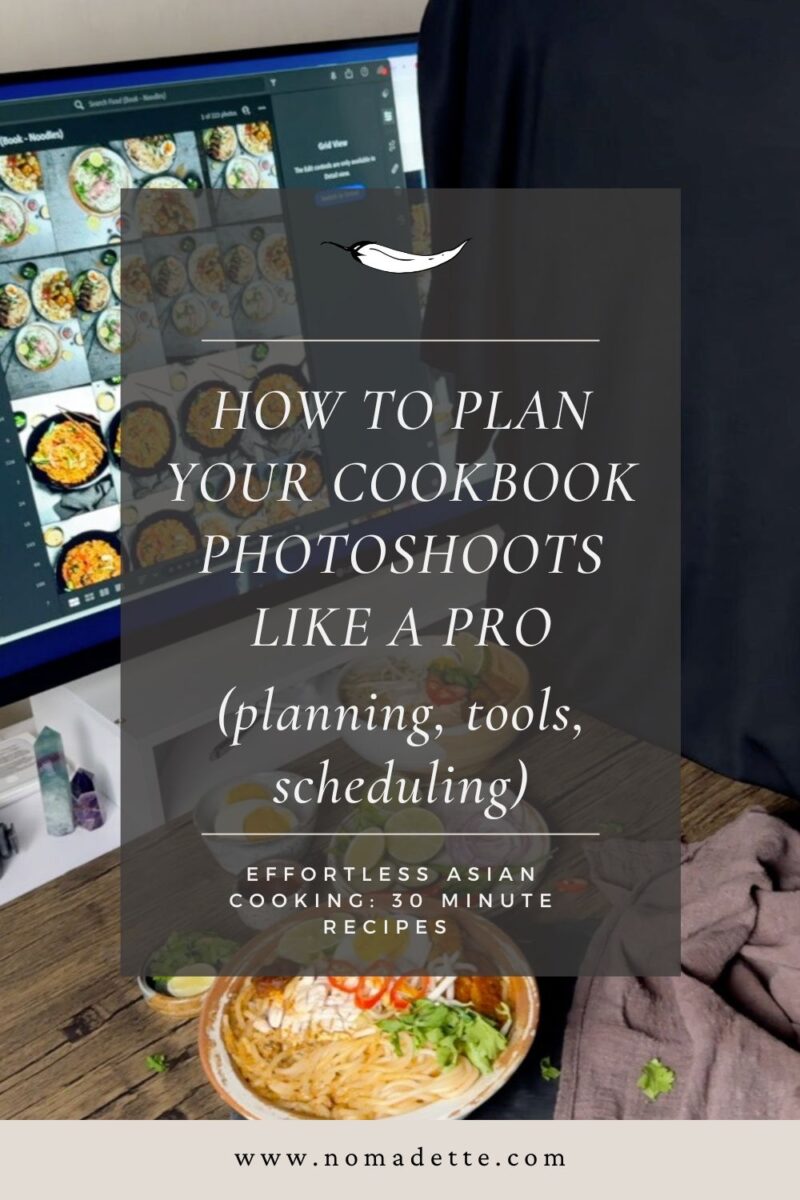 Part 2: How I Shoot Food Photography for My Cookbook (tools, props ...