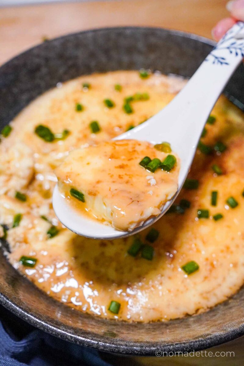 Silky Steamed Eggs - Nomadette