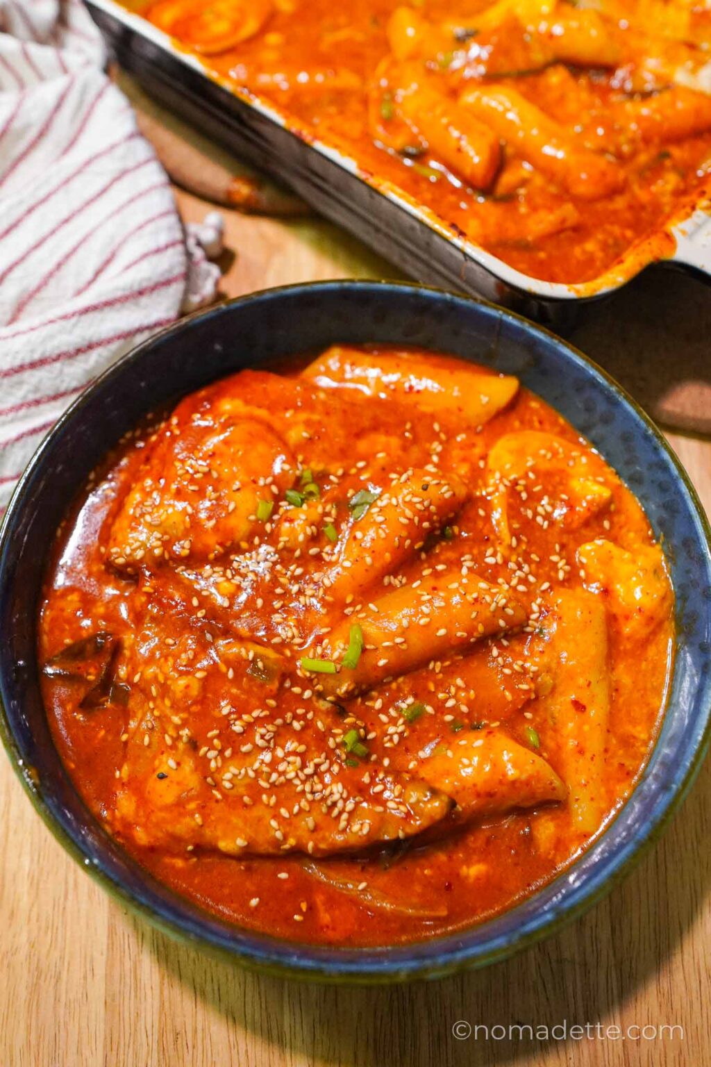 Tteokbokki Traybake (No-Stovetop Needed!) - Nomadette